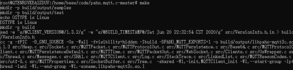 Ubuntu中paho.mqtt.c的安装与使用-CSDN博客