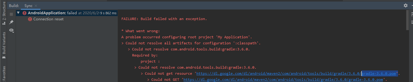 AndroidStudio安装及配置Gradle遇到的Error及解决办法_android studio could not install gradle distributi-CSDN博客