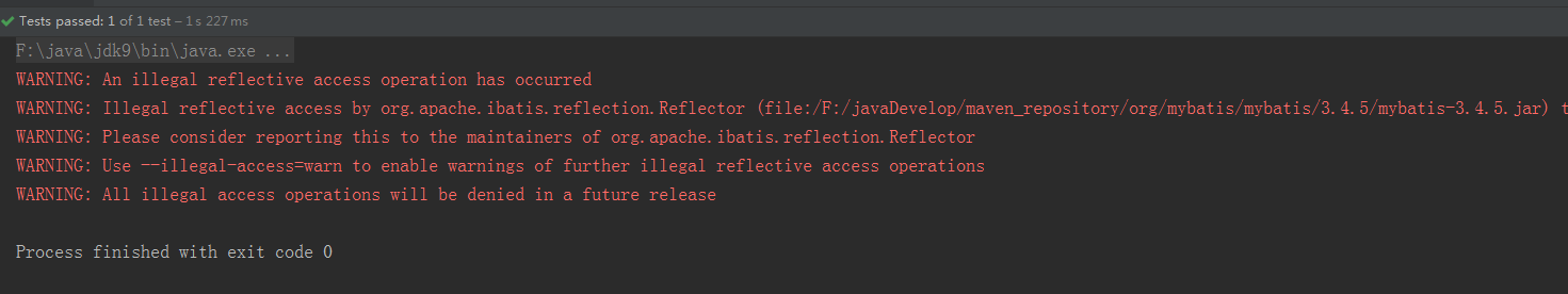 idea运行时 警告WARNING: An illegal reflective access operation has occurred_illegal-access=warn idea ...