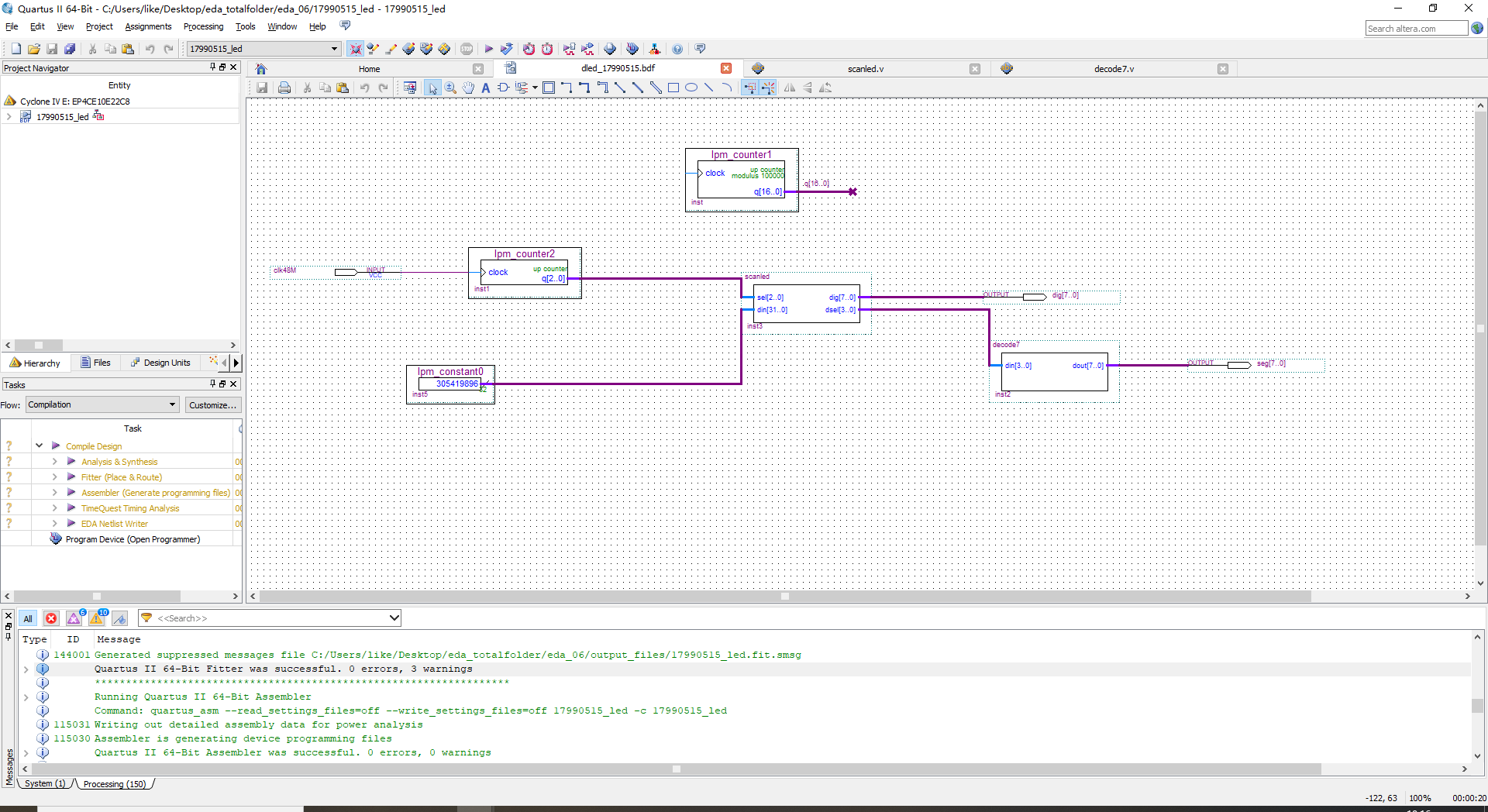求助。quartus13仿真出现错误_syntax error, unexpected integer number, expecting-CSDN博客