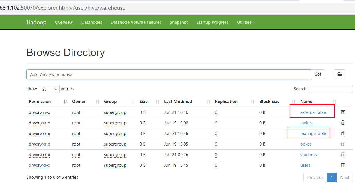 Hive：Managed Tables和External Tables的测试_create managed table-CSDN博客
