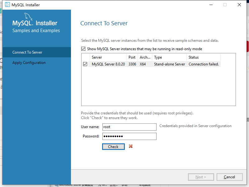 MySQL80 Can not connect to MySQL server on localhost_local instance mysql80-CSDN博客