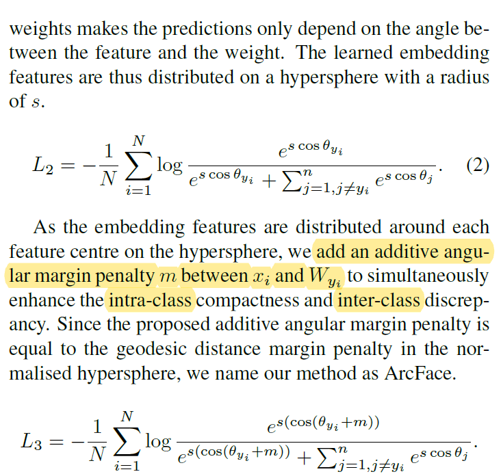 人脸识别损失函数之ArcfaceLoss_arcface loss-CSDN博客