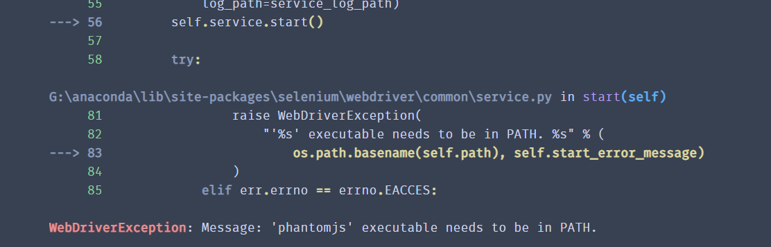 关于phantomjs找不到路径问题（已解决）_phantomjs' executable needs to be in path.-CSDN博客