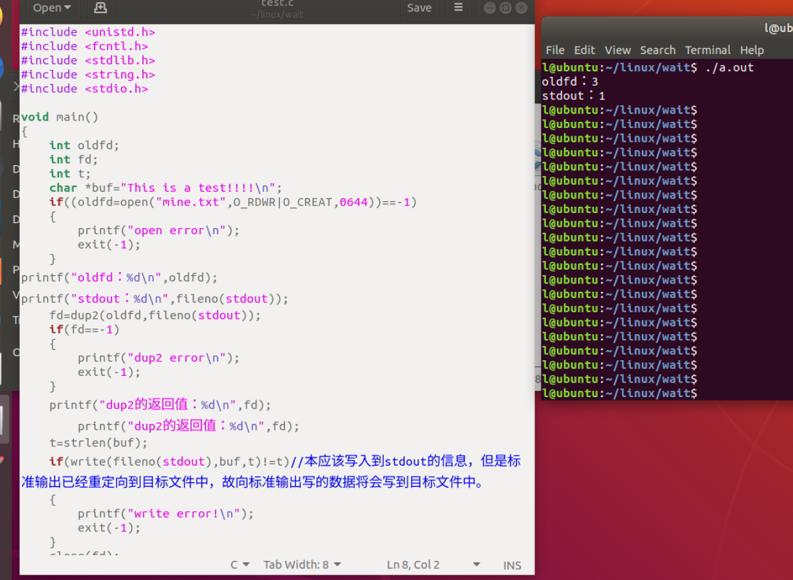 linux系统编程--------------------------------dup dup2_fd = dup(fd)-CSDN博客
