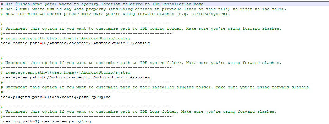 配置Jetbrains系列的缓存文件路径（Android Studio、IDEA、PyCharm） 释放C盘空间_jetbrains查看创建的db本地文件位置-CSDN博客