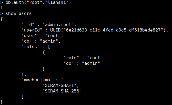 Mongo(1): MongoDB4.28开启权限认证(用户密码登录)_uncaught exception: error: command usersinfo requi-CSDN博客
