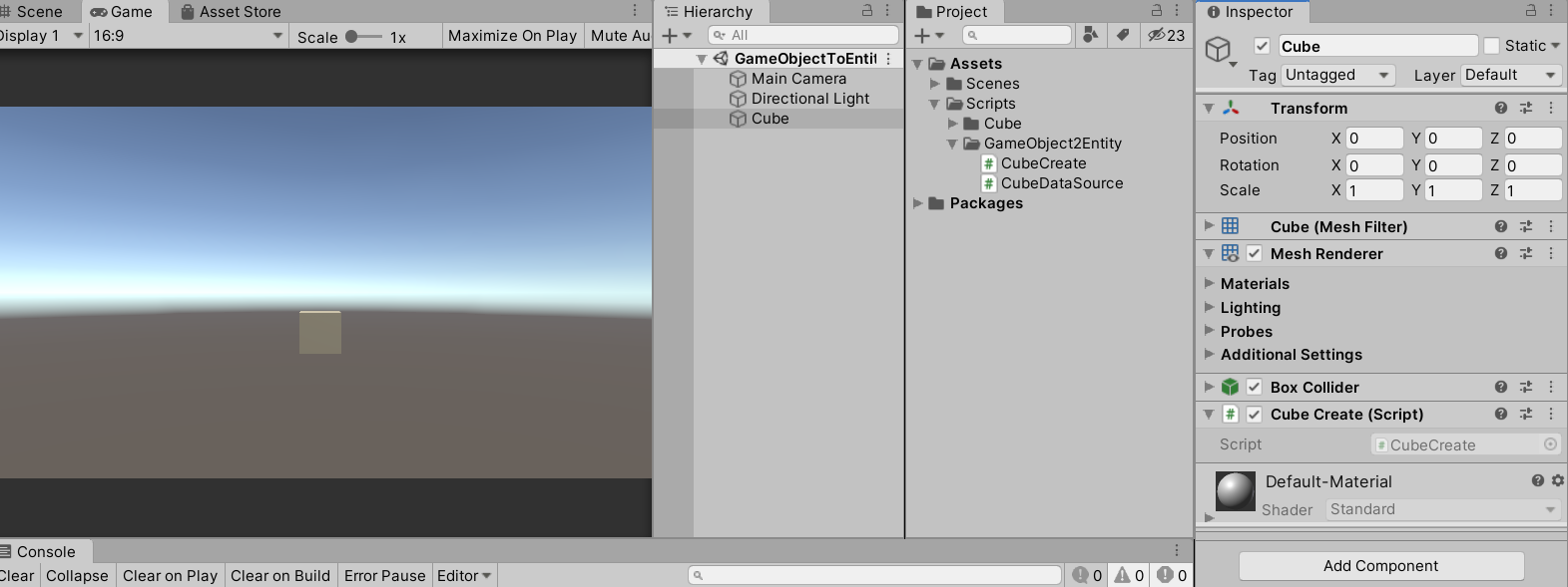 Unity ECS GameObject转化为Entity（一）_unity2022 entity iconvertgameobjecttoentity-CSDN博客