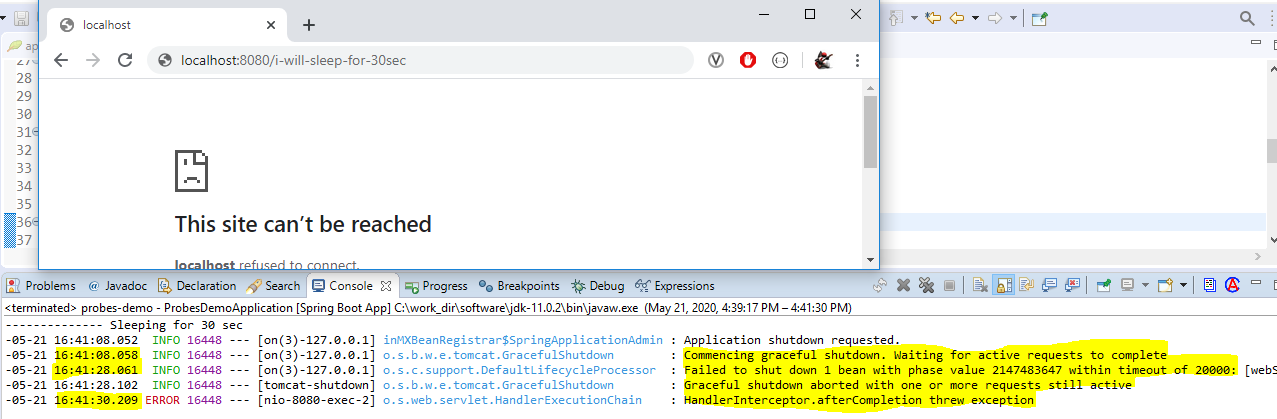 Spring Boot 2.3.0配置Graceful-Shutdown，Readiness和Liveness_shutdown: graceful-CSDN博客