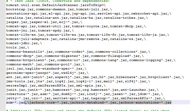 升级jackson-databind tomcat7运行项目报错_tomcat升级jackson-CSDN博客