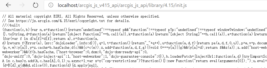 ArcGIS API for JS 4.15下载与本地部署_forapi下载-CSDN博客