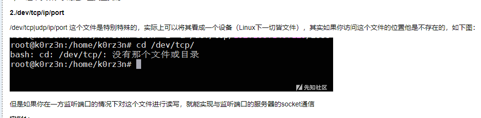 关于/dev/tcp/host/port-CSDN博客