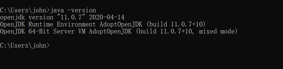 JDK11.0.7下载及安装详细教程，步骤解释（win10）_java runtime environment 11.0-CSDN博客