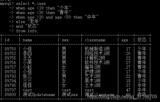Mysql 分支和循环结构mysql中多分支语句 Csdn博客