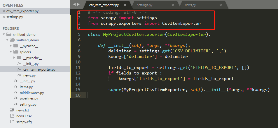 【scrapy爬虫】将item内容按照指定顺序输出到csv相应字段中_scrapy指定item输出顺序-CSDN博客