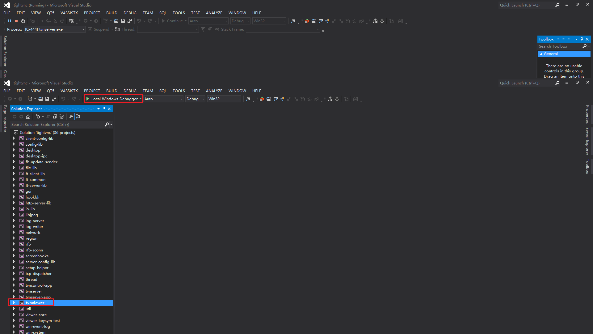TightVNC二次开发(2) Windows下使用VS2012编译服务器端和客户端_tightvnc viewer的qt编译-CSDN博客