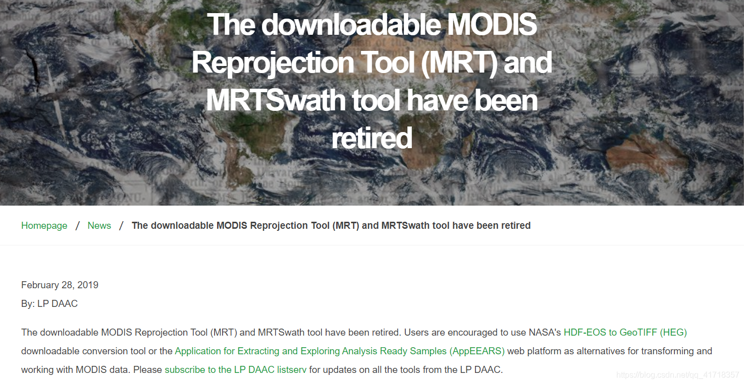 利用mrt对modis数据进行批量重投影批量波段合成mrtswath Csdn博客