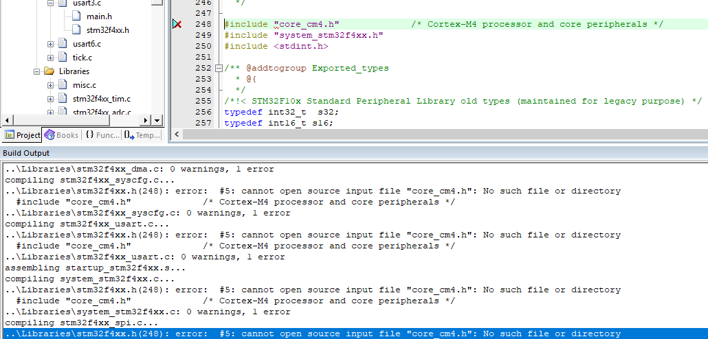 CCS编译问题之#1965 cannot open source file "DSP2833x_Device.h" - 程序员大本营