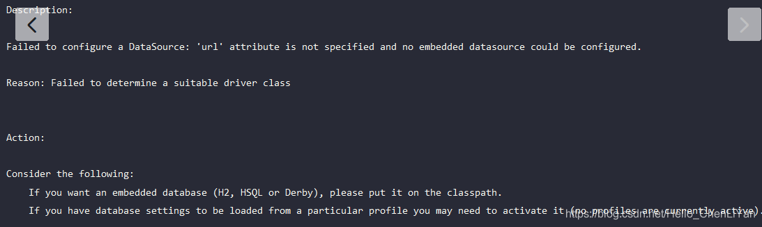 解决 Springboot 关于 Datasource 的报错new Datasource报错 Csdn博客