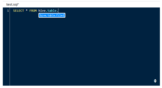 codeMirror自动补全(sql)元数据结构提示 动态提示库下面的表名 表下的字段名_codemirror sql-CSDN博客