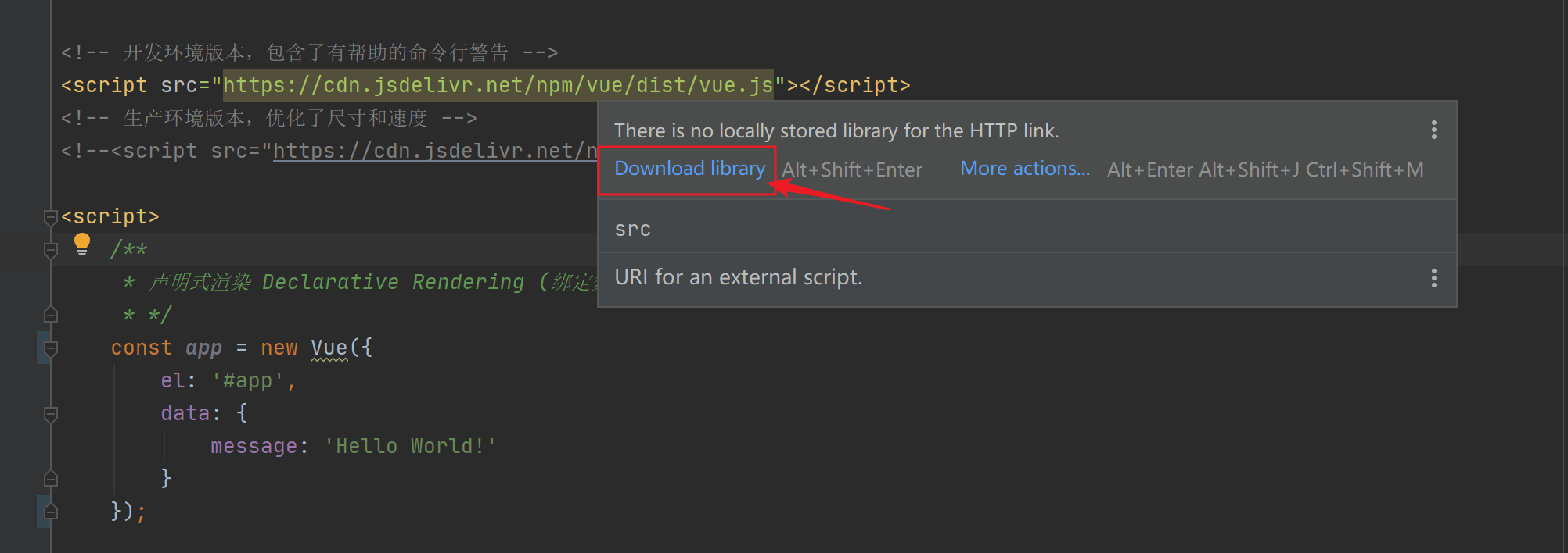 WebStorm添加外部js库（以支持更多的库）_webstorm的依赖-CSDN博客