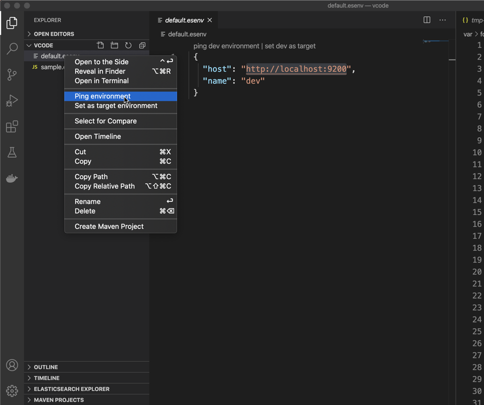 使用 Visual Studio Code 运行 Elasticsearch queries_vscode 操作elasticsearch-CSDN博客
