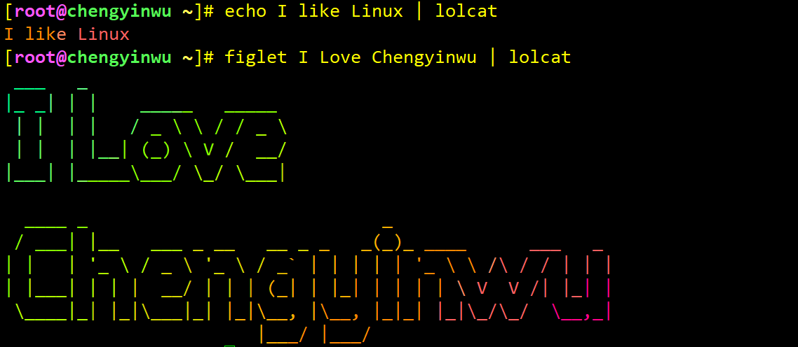 lolcat特效工具全网详解_lolcat命令详解-CSDN博客