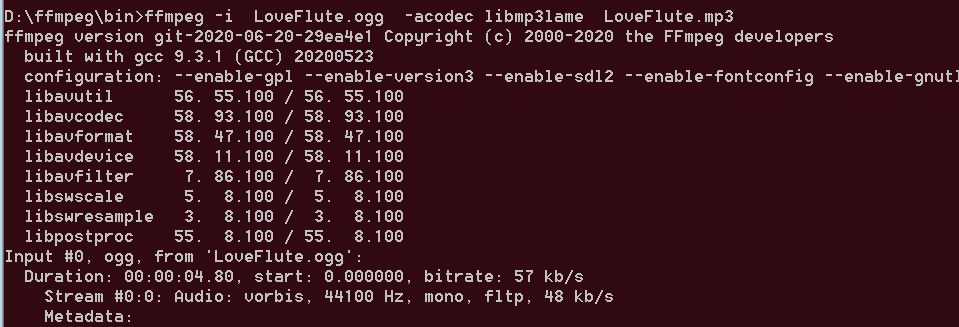 [从零开始] 使用FFmpeg对ogg音频文件进行处理_ffmpeg ogg-CSDN博客