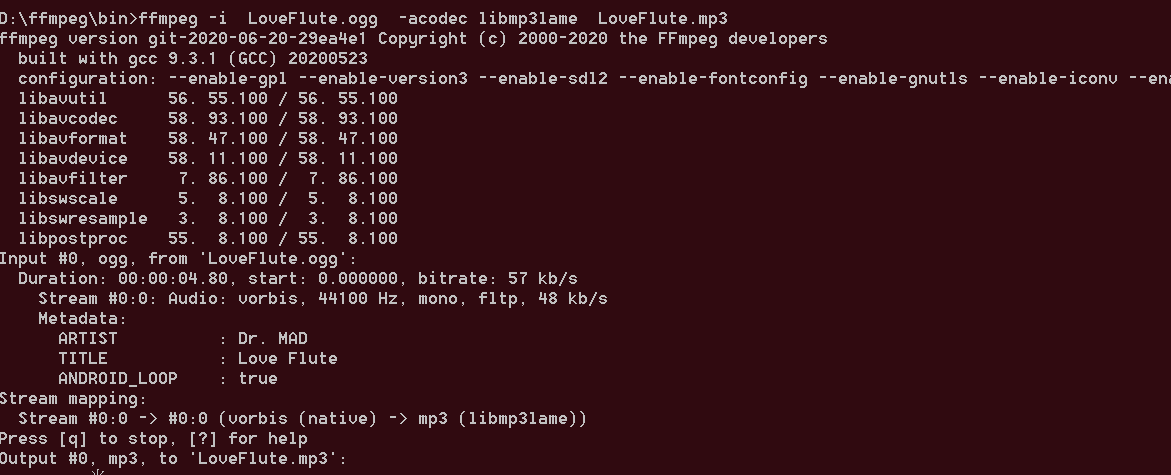 [从零开始] 使用FFmpeg对ogg音频文件进行处理_ffmpeg ogg-CSDN博客