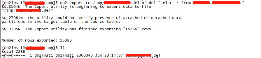 DB2 命令导入导出数据_db2 import del文件-CSDN博客