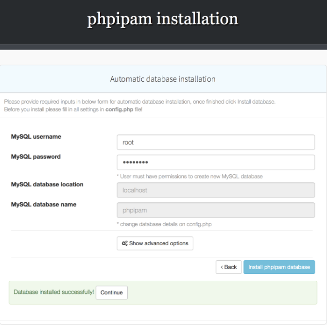 Cenos7安装phpIPAM-基于PHP开发的IP管理开源系统_centos 7 安装ipam-CSDN博客