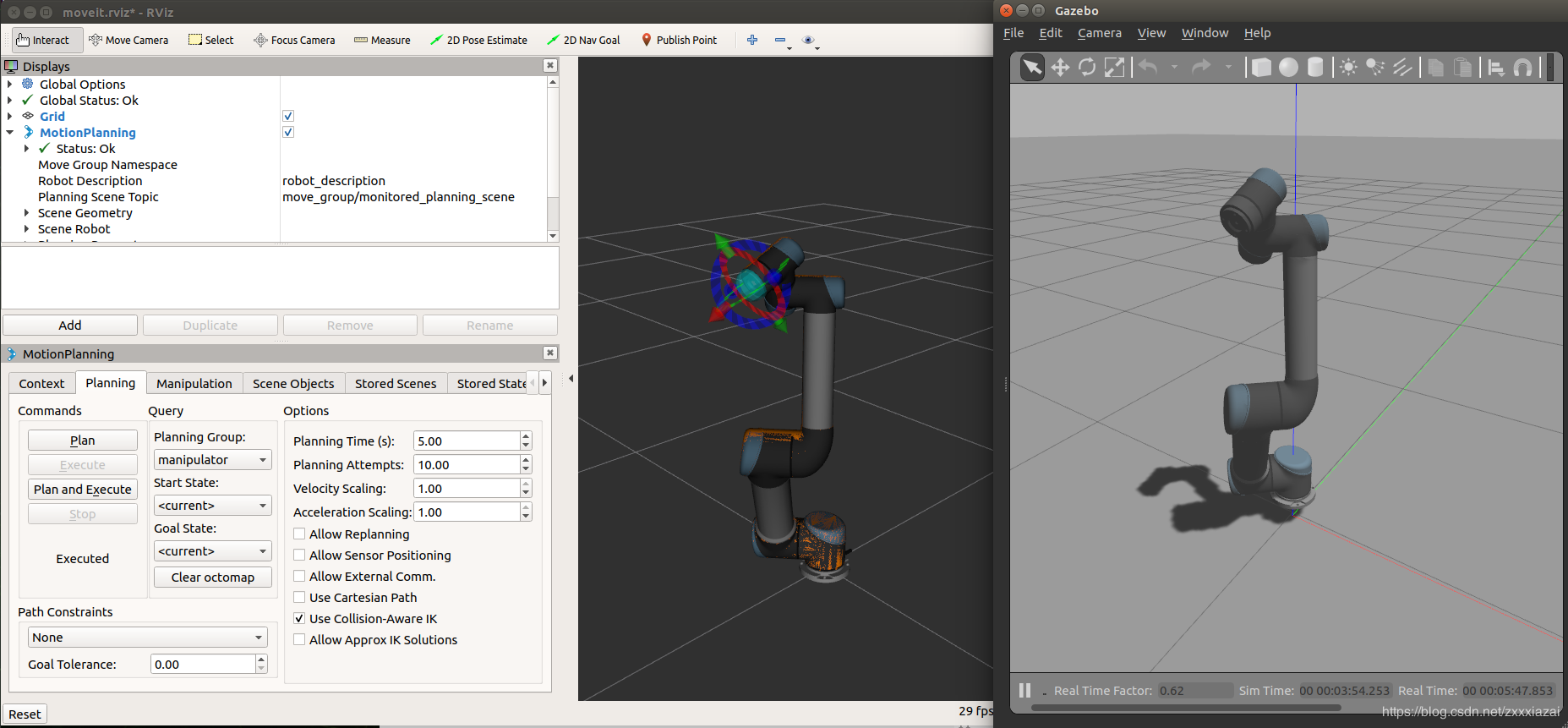机器人3D抓取避坑指南(一)——安装ur_robot_driver，驱动真实的ur5e机器人_ur3e robot drive-CSDN博客
