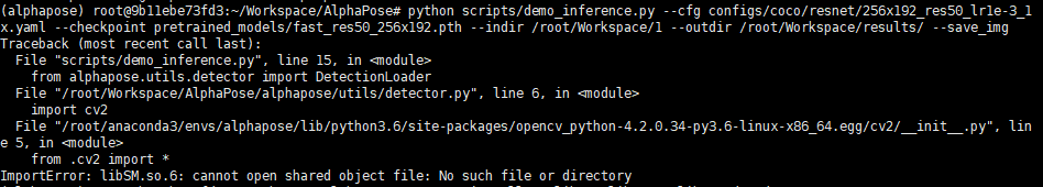【AlphaPose】AlphaPose运行环境搭建与测试-CSDN博客