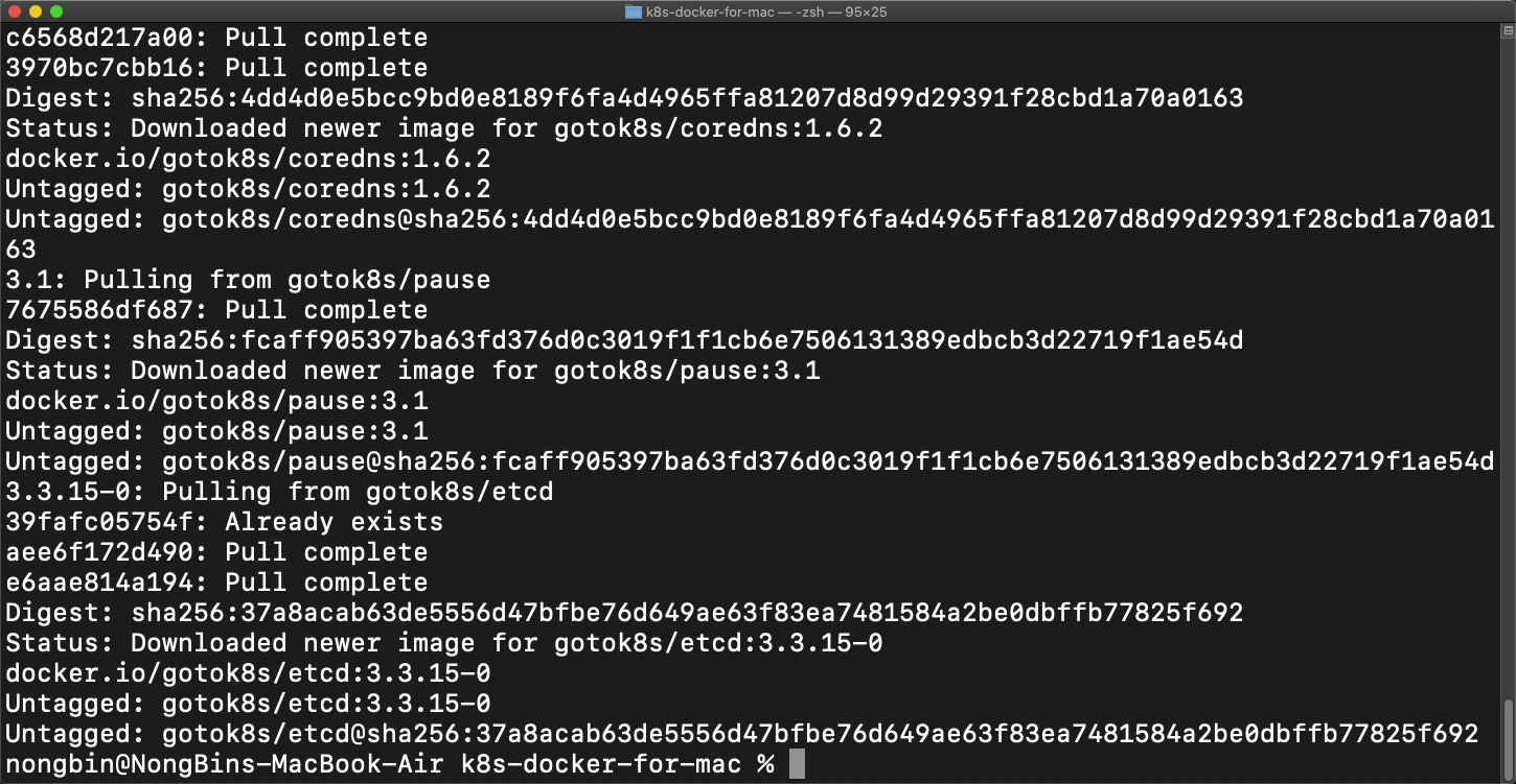 黑苹果台式机docker K8s运行状态直卡在kubernetes Is Starting Csdn博客 