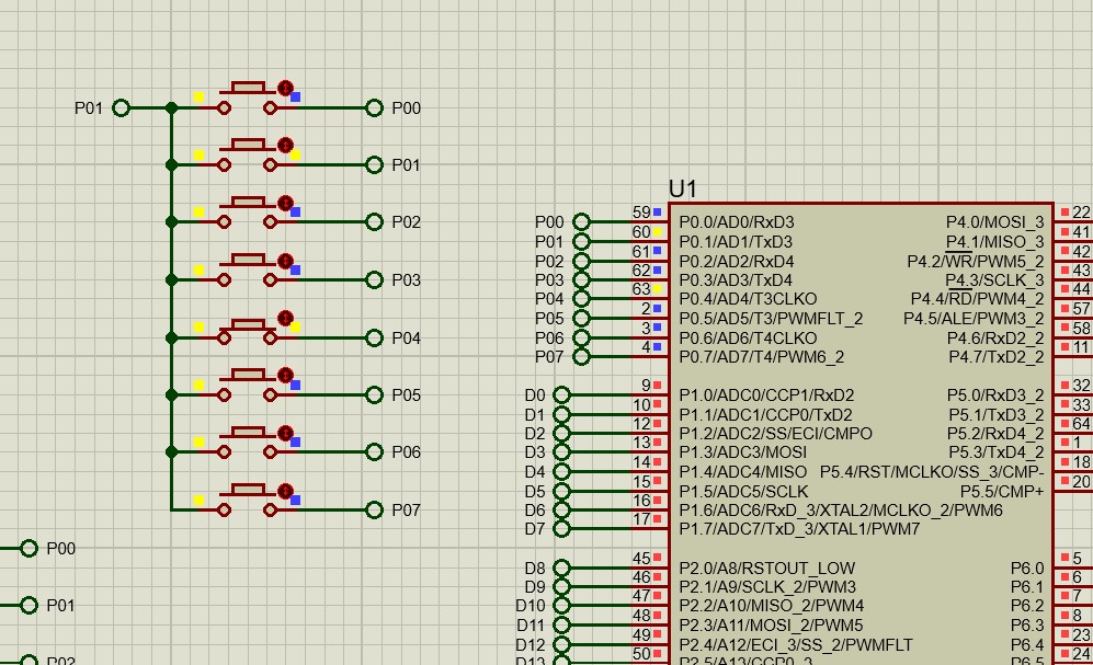 单片机STC15双机通信&矩阵键盘&异步串行通信&Proteus_实现甲、乙两台单片机的串行异步通信,甲、乙两台单片机分别连接矩阵键盘和4个led-CSDN博客