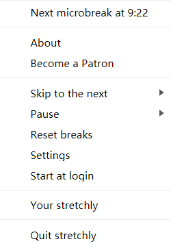 安利一款提醒休息的工具--重度电脑工作者和程序员必备_stretchly官网-CSDN博客