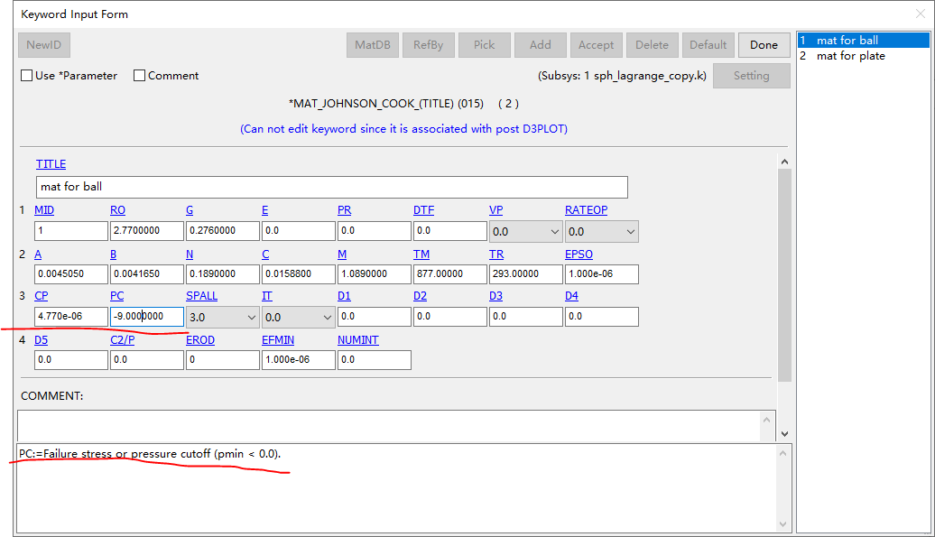 ls-dyna和ls-prepost超高速碰撞数值仿真_forrtl: severe (157): program exception - access v-CSDN博客