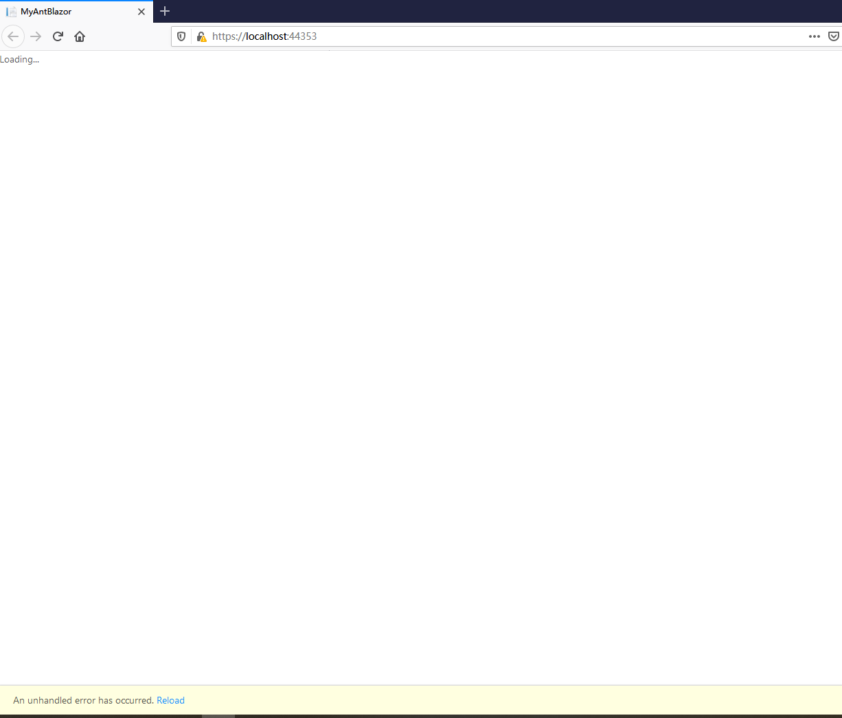 使用 Ant Design Of Blazor遇到的一个问题unhandled Exception Rendering Component Cannot Pr Csdn博客 1978