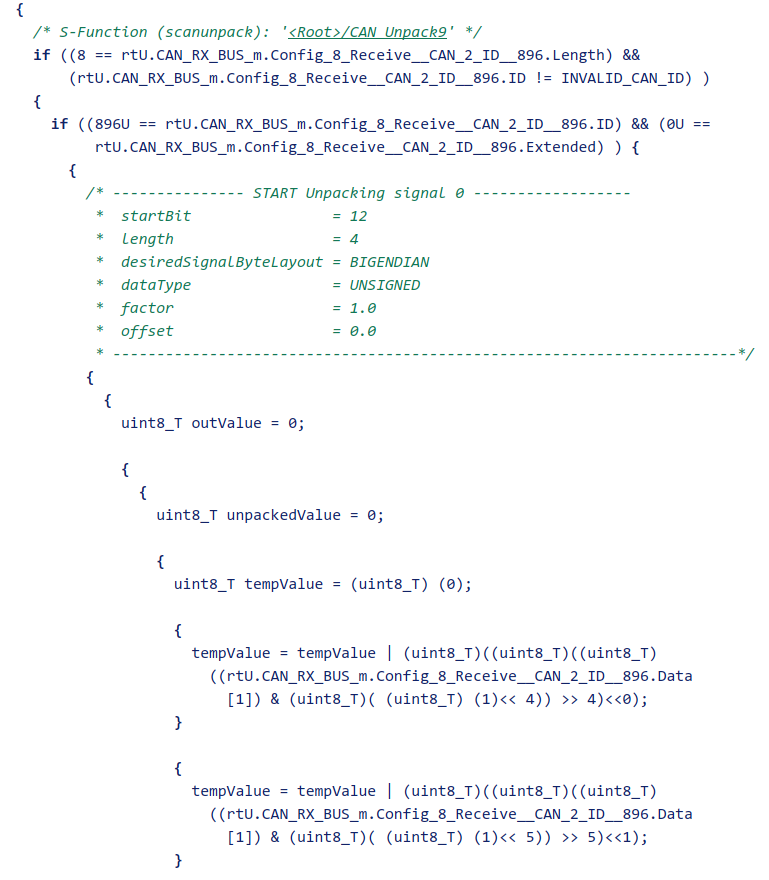 基于Simulink实现CAN报文解析(unpack)与打包(pack)任务_simulink中如何输出can解包-CSDN博客