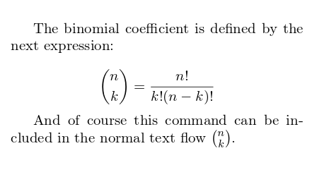 [翻译] [LaTeX] 分式和二项式 - Fractions and Binomials-CSDN博客