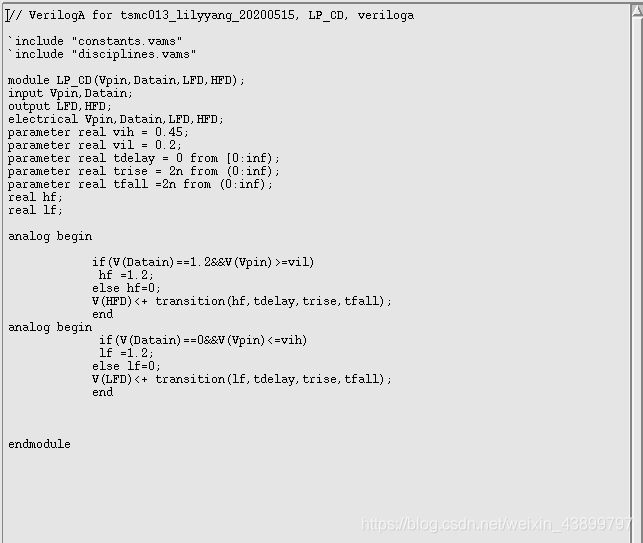 Veriloga中输出出现延迟解决方法 Veriloga Delay Csdn博客