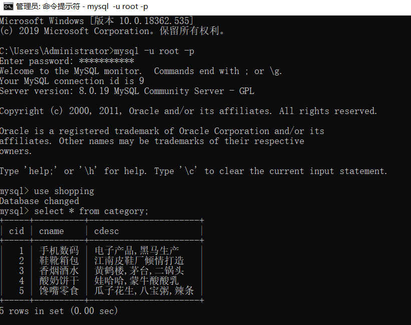 （数据库 Mysql）表 数据操作cmd窗口执行“中文”报错的解决办法命令行输入中文报错 Csdn博客 
