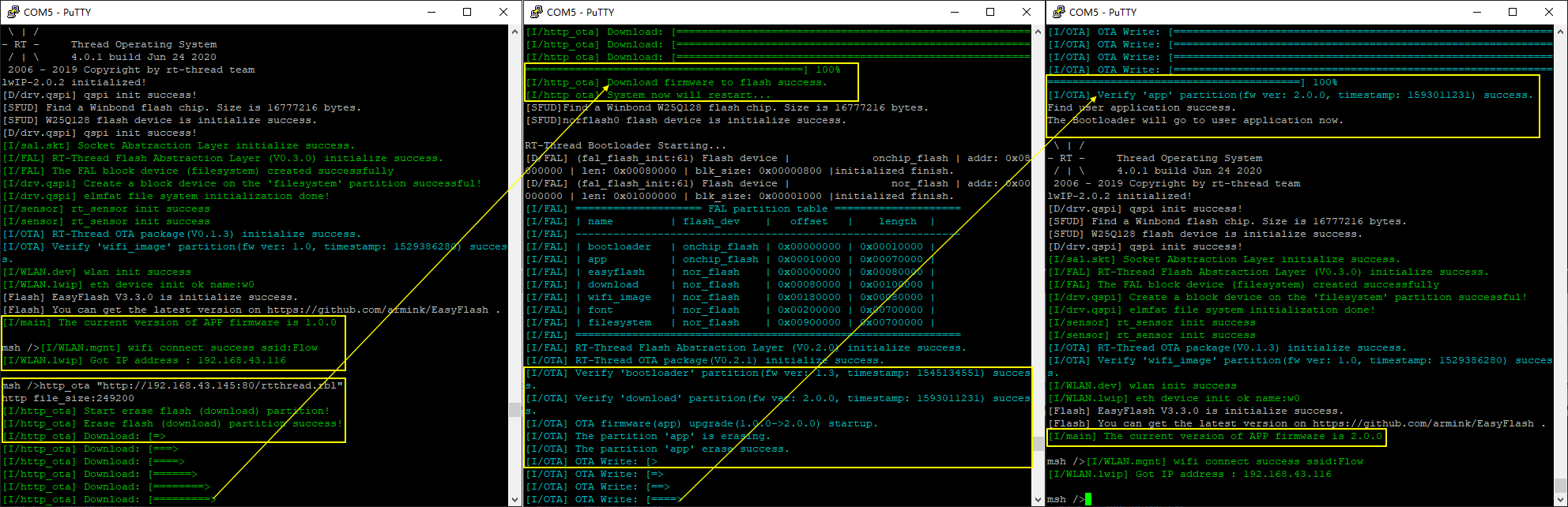 IOT-OS之RT-Thread（十七）--- 如何使用HTTP协议实现OTA空中升级_嵌入式 ota http-CSDN博客