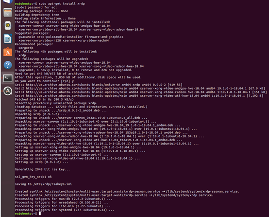 ubuntu 18.04.4设置远程桌面 原生_xserver-xorg-CSDN博客