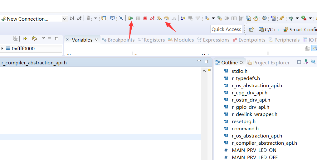 40.e2studio的初次使用（烧范例）_e2studio rz-CSDN博客