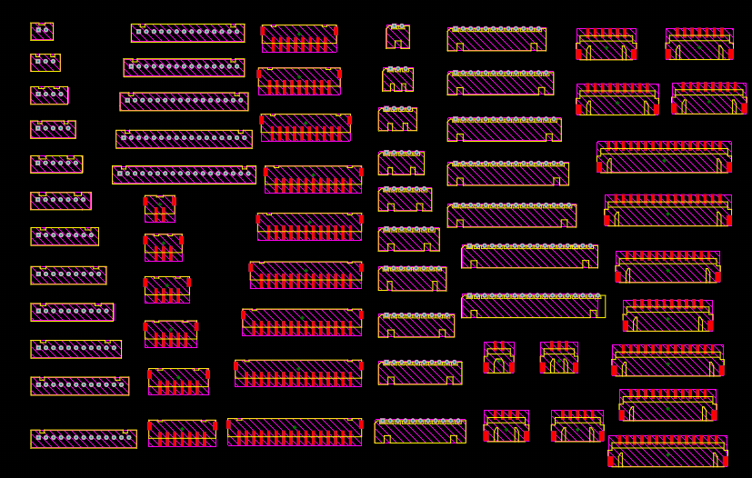 【AD封装】XH2.54mm座子插件贴片（带3D）_ad202.54插座pcb-CSDN博客