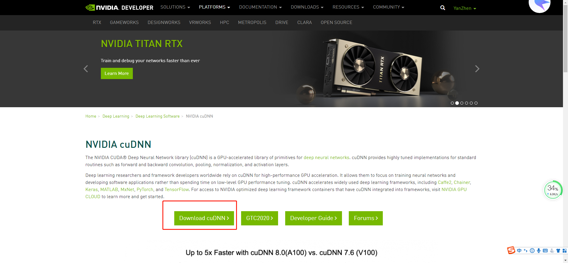 windows10安装cuDNN v8.0.0 RC版本_cudnn 8.0.0-CSDN博客