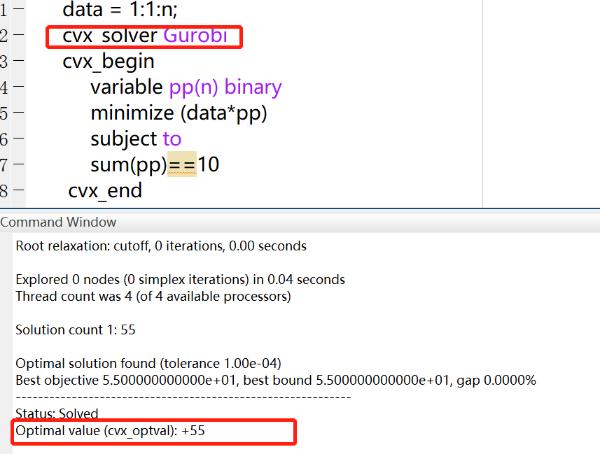 Matlab下的整数规划(CVX)_sdtp3 does not support integer variables.-CSDN博客