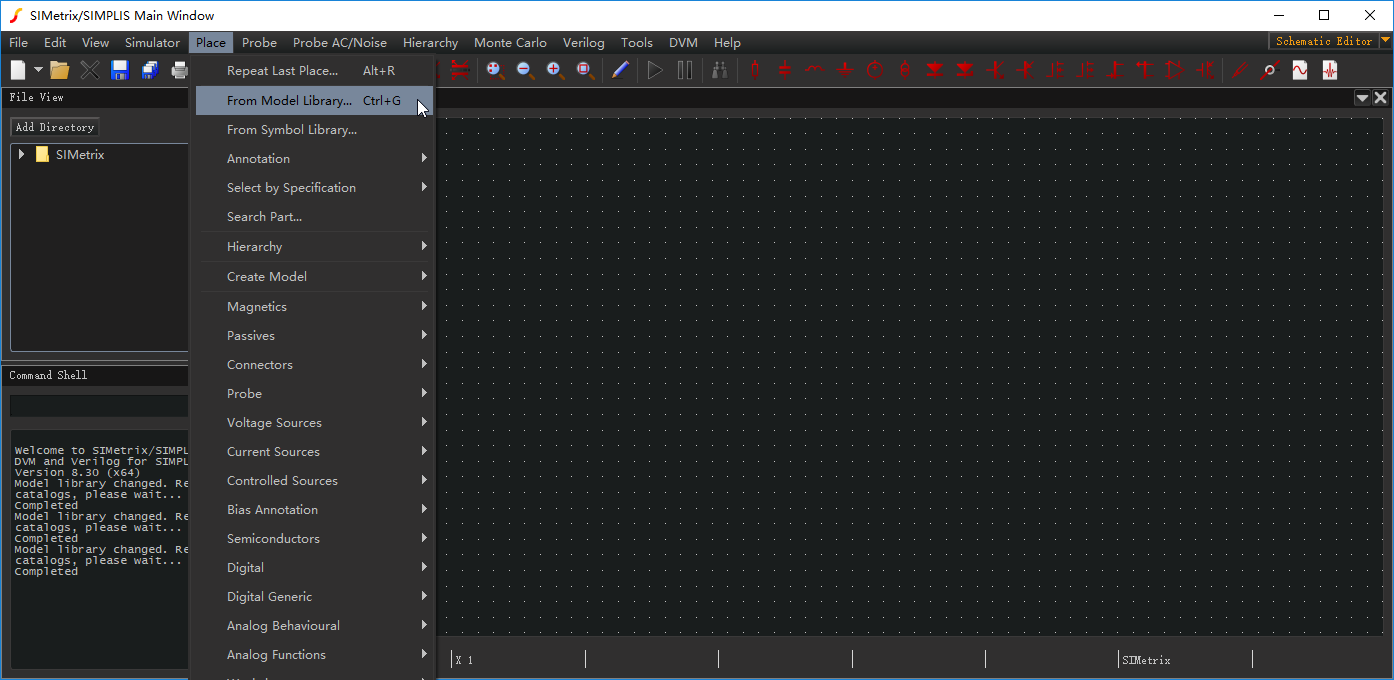 SIMetrix教程-005.SIMetrix导入第三方库；SIMetrix导入模型_simetrix导入asy文件-CSDN博客