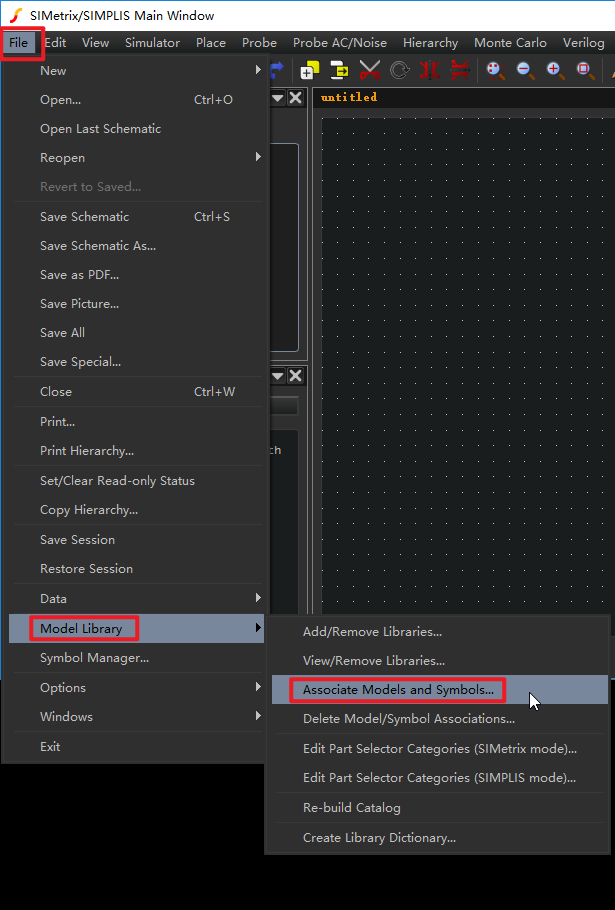 SIMetrix教程-005.SIMetrix导入第三方库；SIMetrix导入模型_simetrix导入asy文件-CSDN博客